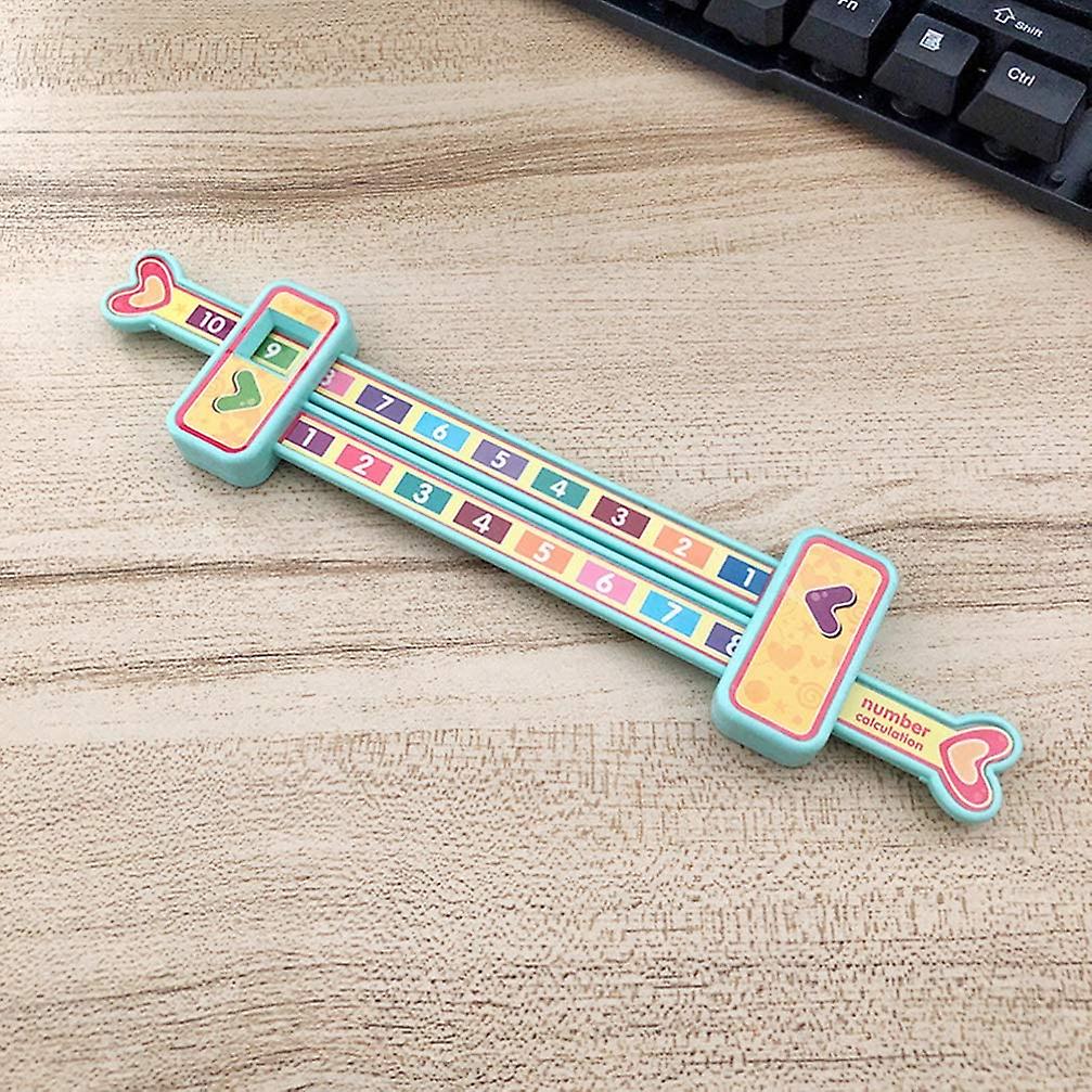 Digital Decomposition Ruler Combination Mathematical Scale Addition ...