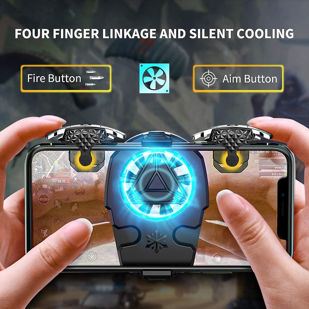 PUBG Mobile Game Controller, [New Design] PUBG Game Trigger with ...