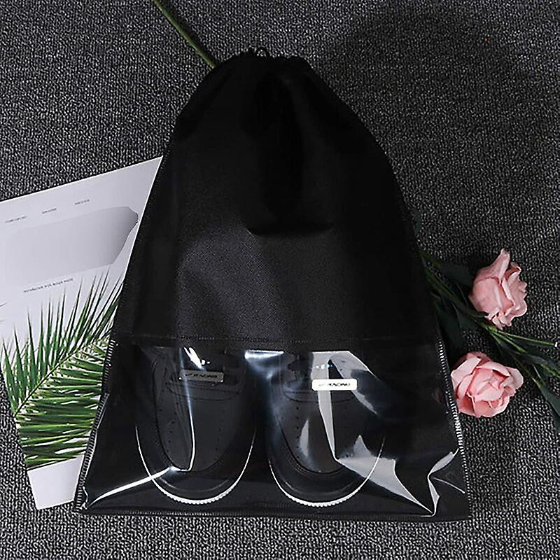 Beam Mouth Non Woven Shoe Dust Covers Shoe Storage Bag 70g Non Woven ...