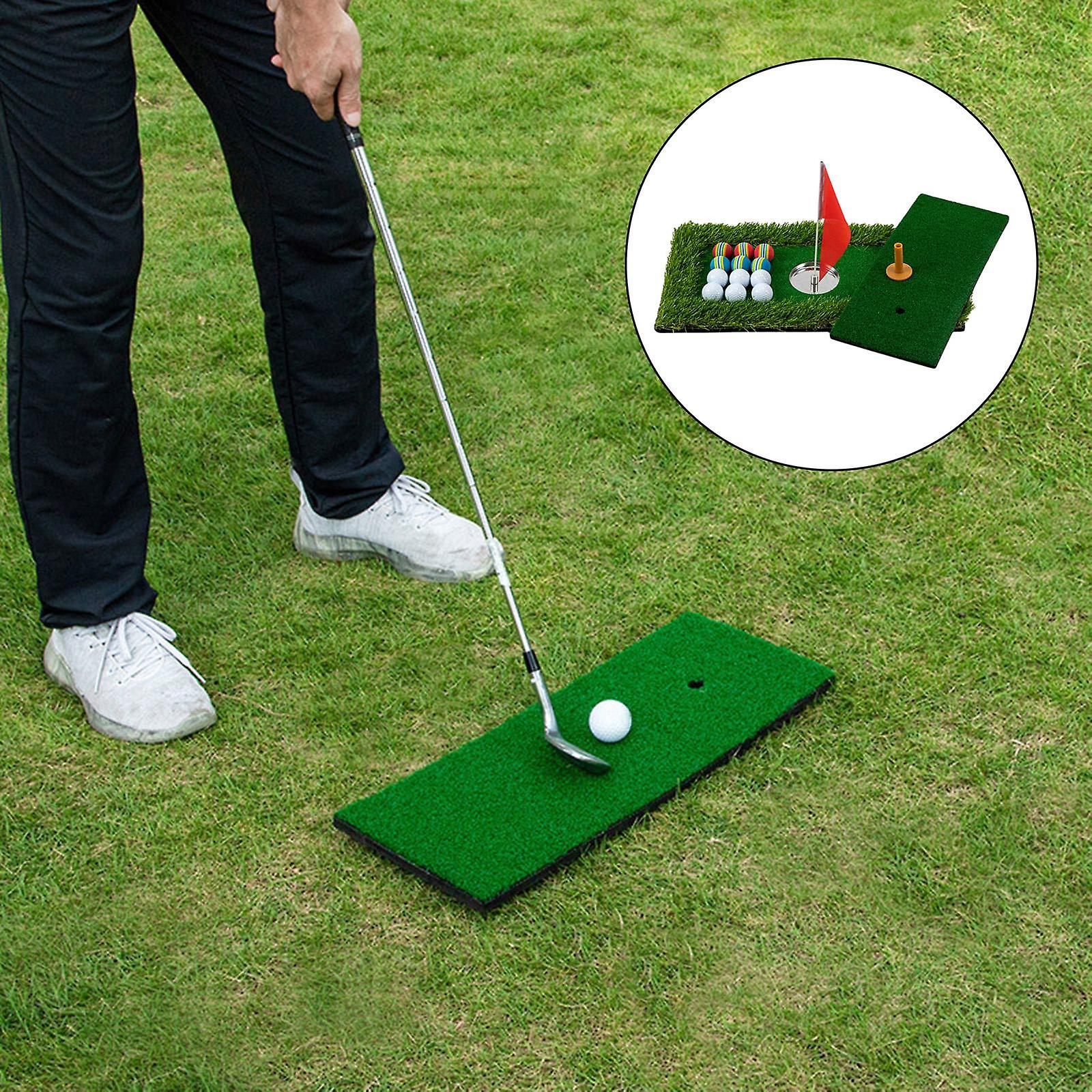 Golf Swimming/Backyard Pool Floating Golf Game Putting Mat Play Compete ...