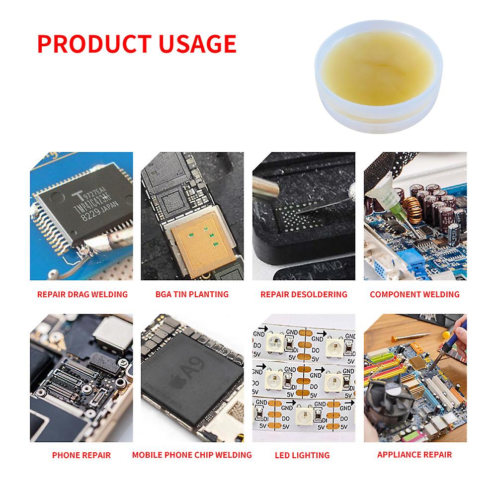 Flux Solder Grease Soldering Tin Cream No Posion Soldering Paste ...
