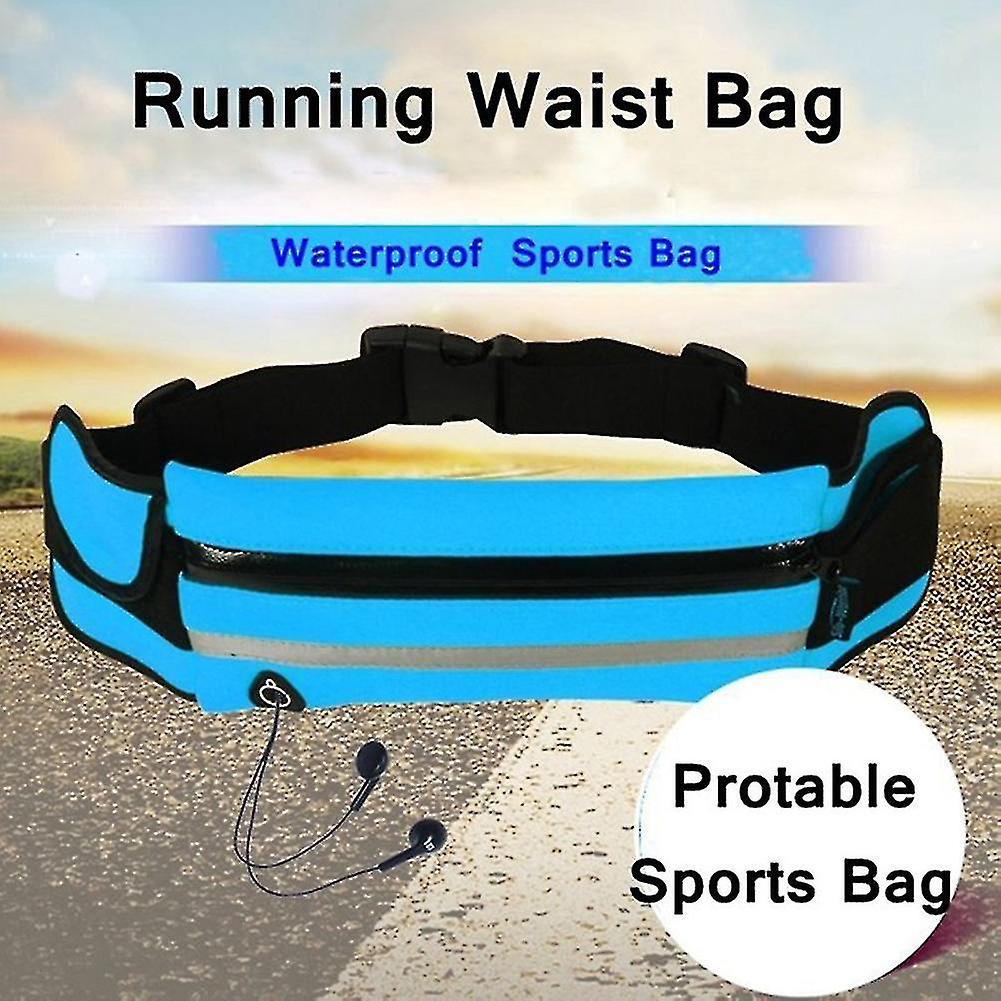 Portable Waterproof Running Waist Bag Jogging Hiking Sport Belt Anti ...