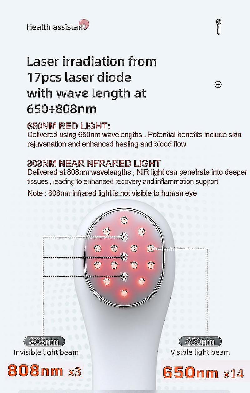 Fast Delivery New 650nm 808nm Low Level Laser Red Light Therapy Device Cold Laser Arthritis ...