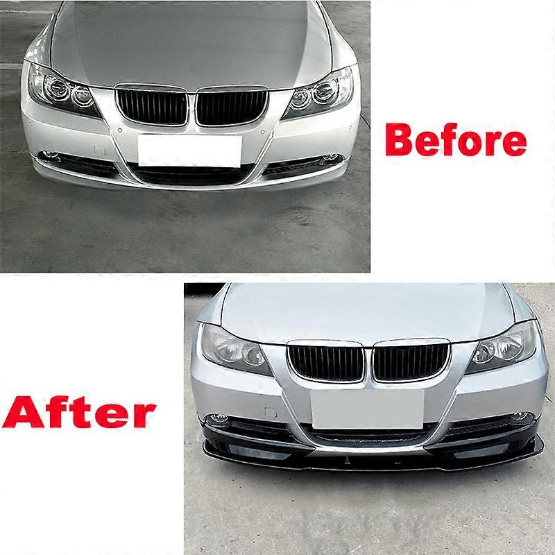 Front Bumper Lip Splitter Diffuser Body Kit Spoiler Bumper Guard ...