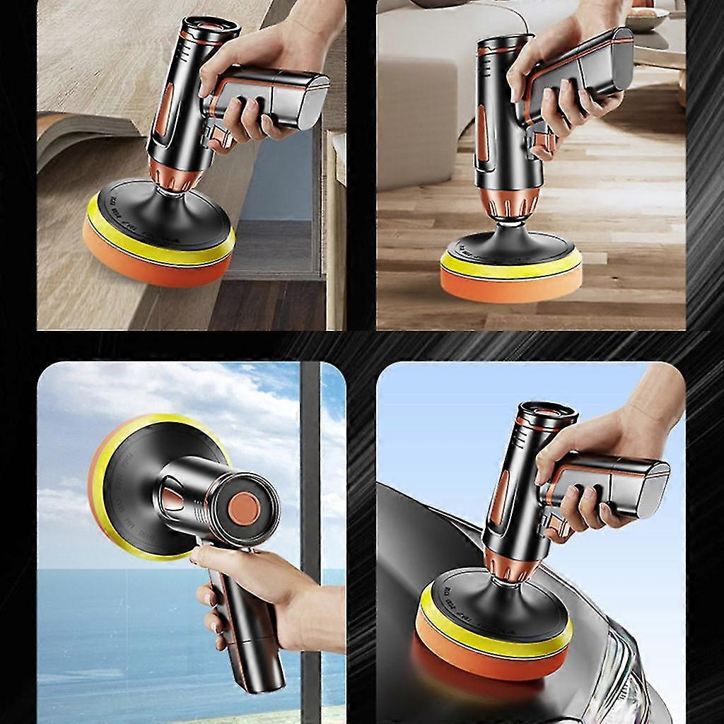 6pcs/set Electric Polisher Accessories Portable Polishing Pad Care Tool ...