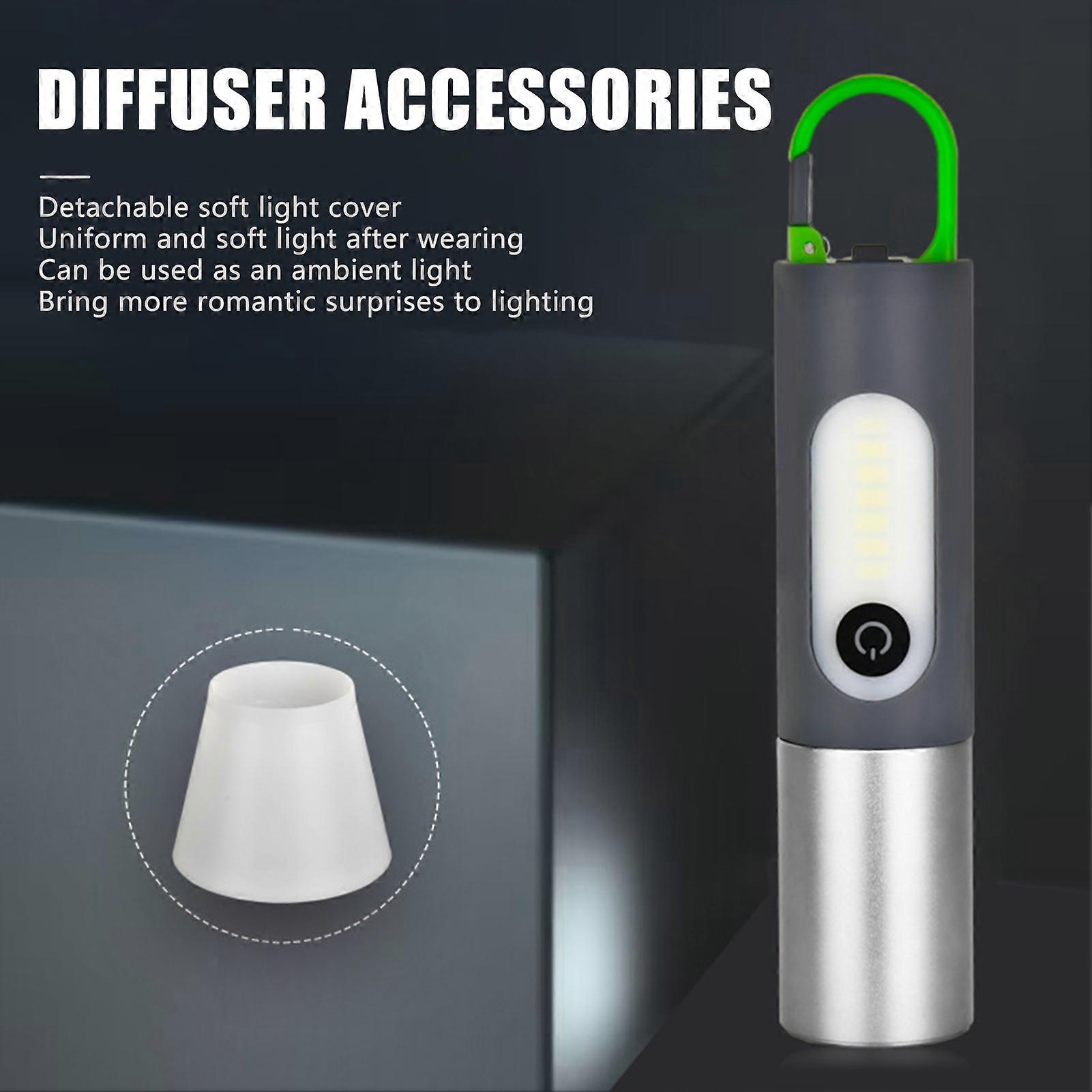 Detachable Soft Light Cover Flashlight Stable Fast Charging Flashlight ...