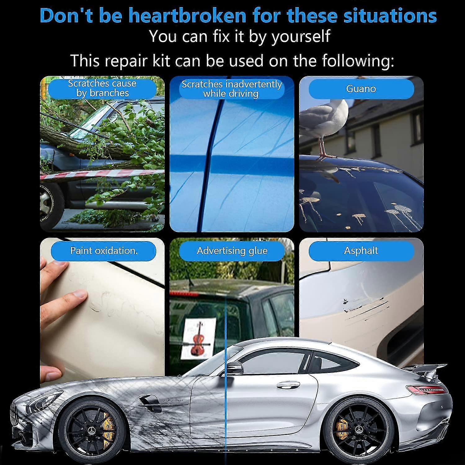 Nano Spark Cloth For Car Scratches,upgraded Nanosparkle Cloth,nano ...