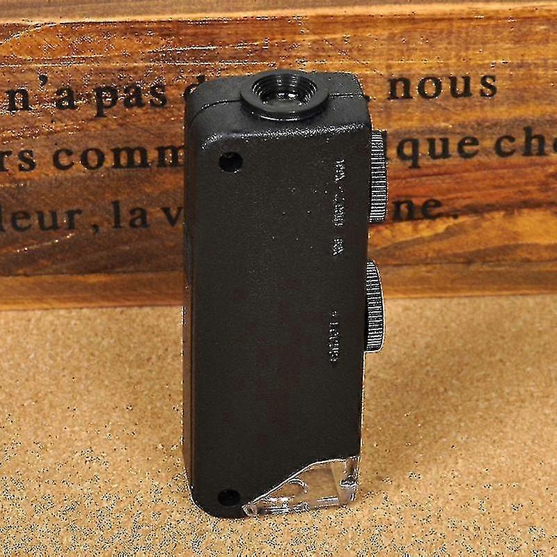 60x-100x Illuminated Mini Pocket Microscope Magnifier With Led Light ...