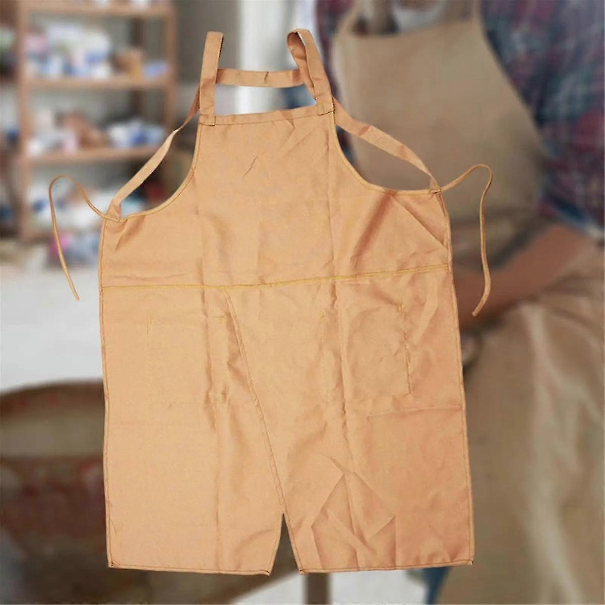 Pottery Apron Anti Oil Light-weight Sturdy Women Men Painting Work ...