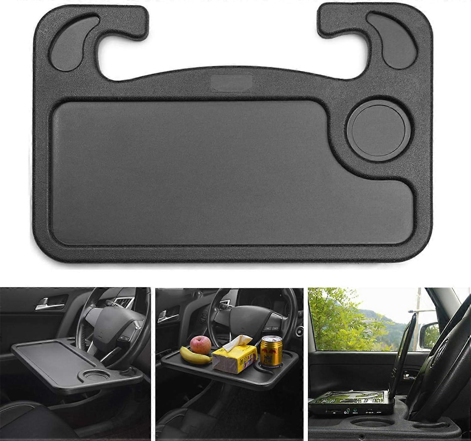 Portable Car Table Steering Wheel Desk Multifunctional Eat Work Drink ...