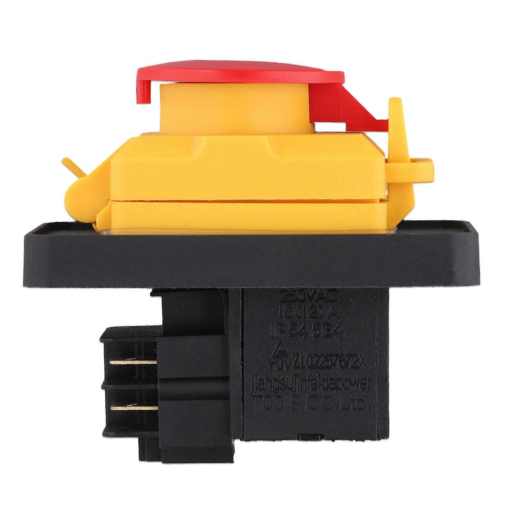 Electromagnetic Switch Magnetic Button Switch KJD12 16A 250V Power Tool ...