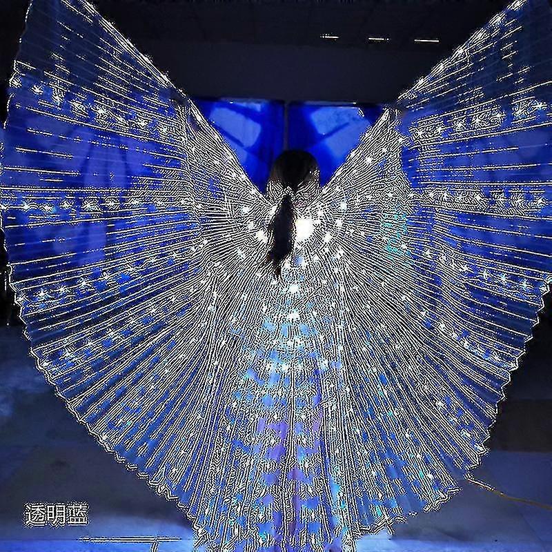 Rion Light Up Led Wings Glow Belly Dance Performance Led Angel Wings ...