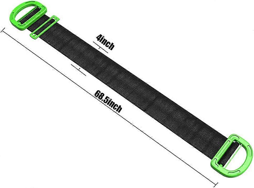 2-Pack Adjustable Lifting Moving Straps, Black Moving Straps for ...