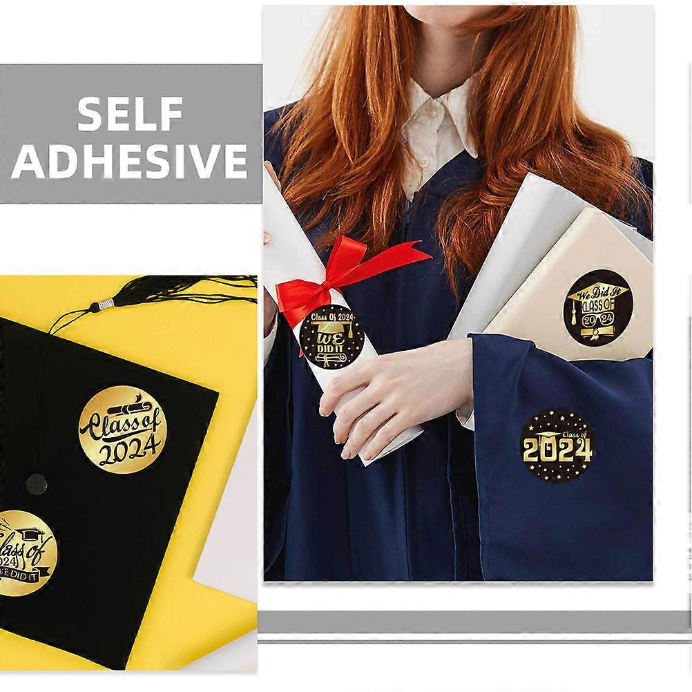 20 Sheets of Graduation 2024 Theme Sealing Labels Class Of 2024 Grad ...
