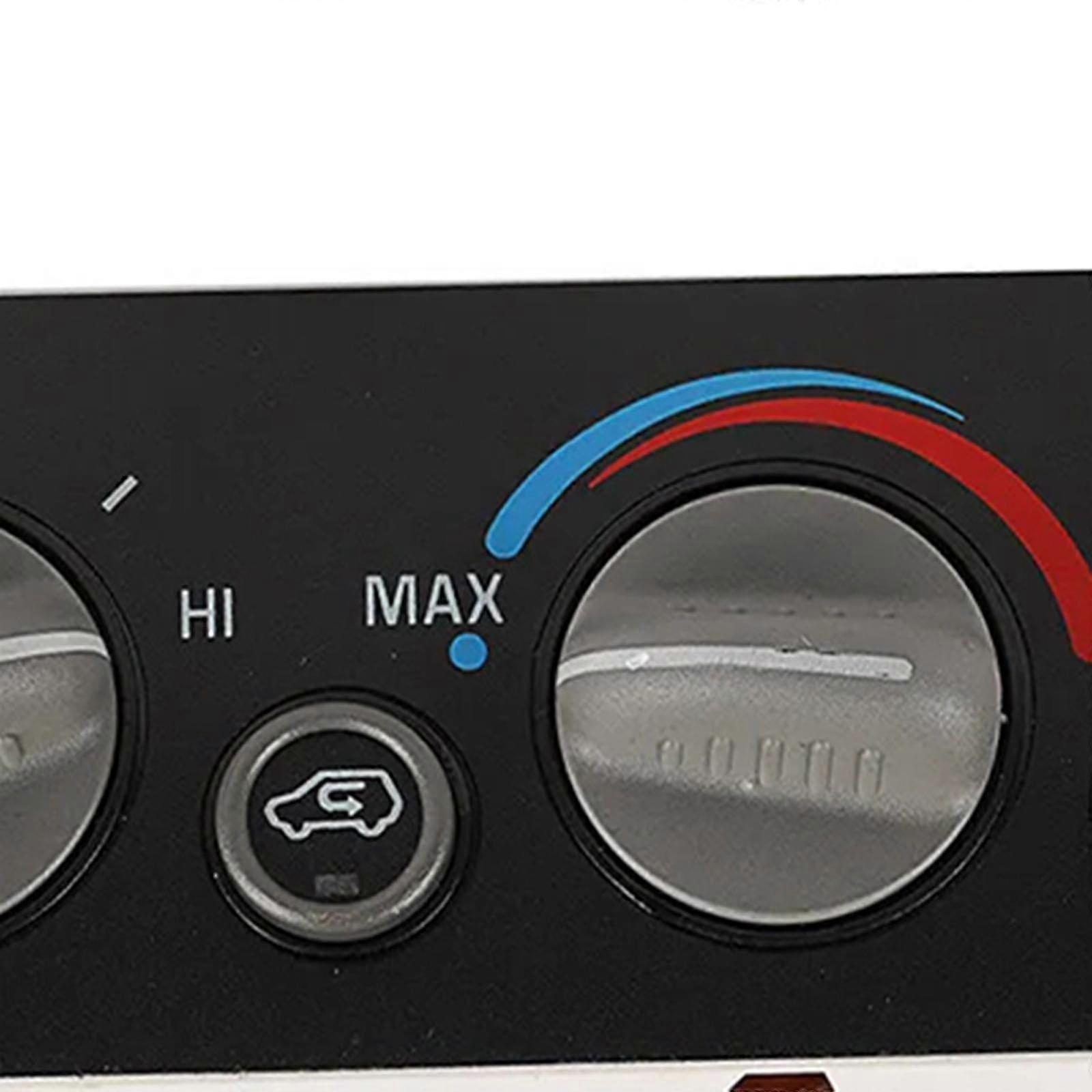 Air Conditioning Control Panel Replace Parts for Chevrolet Blazer 1996 ...