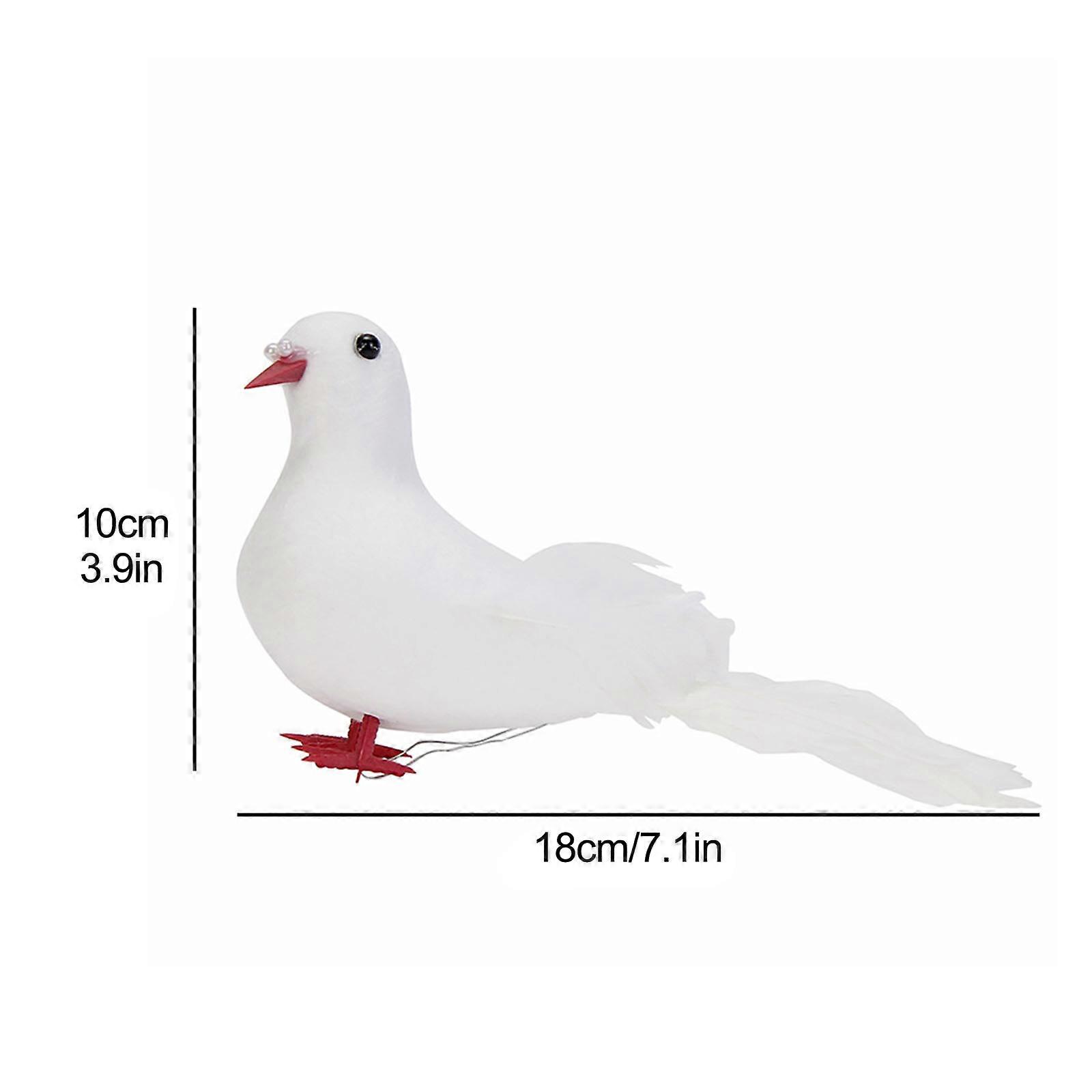 50% OFF,Artificial Birds Feathered Birds Parrot Figure Decor Fake ...