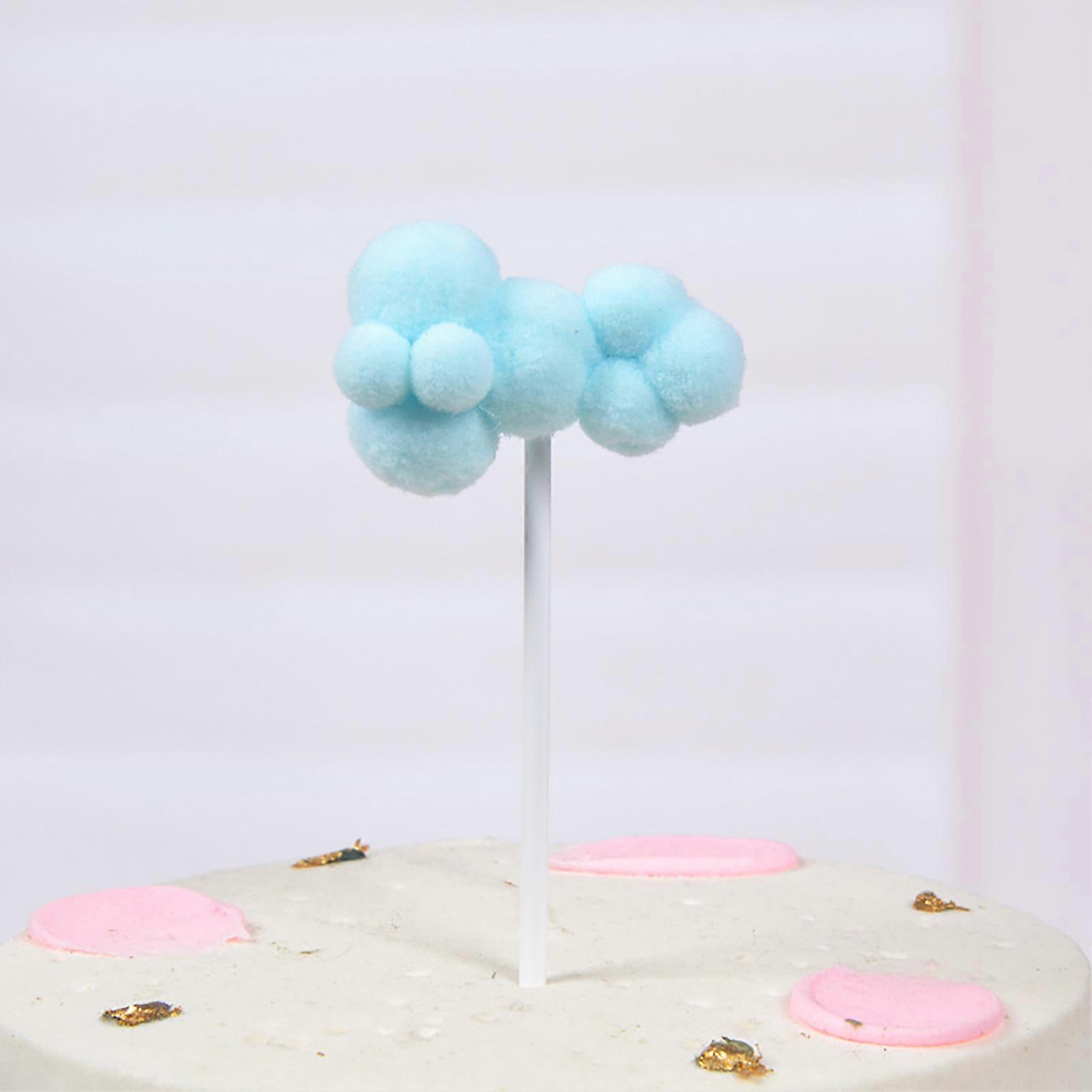Cake Topper Clouds Style Non-stick Durable Party Birthday Cake Topper ...