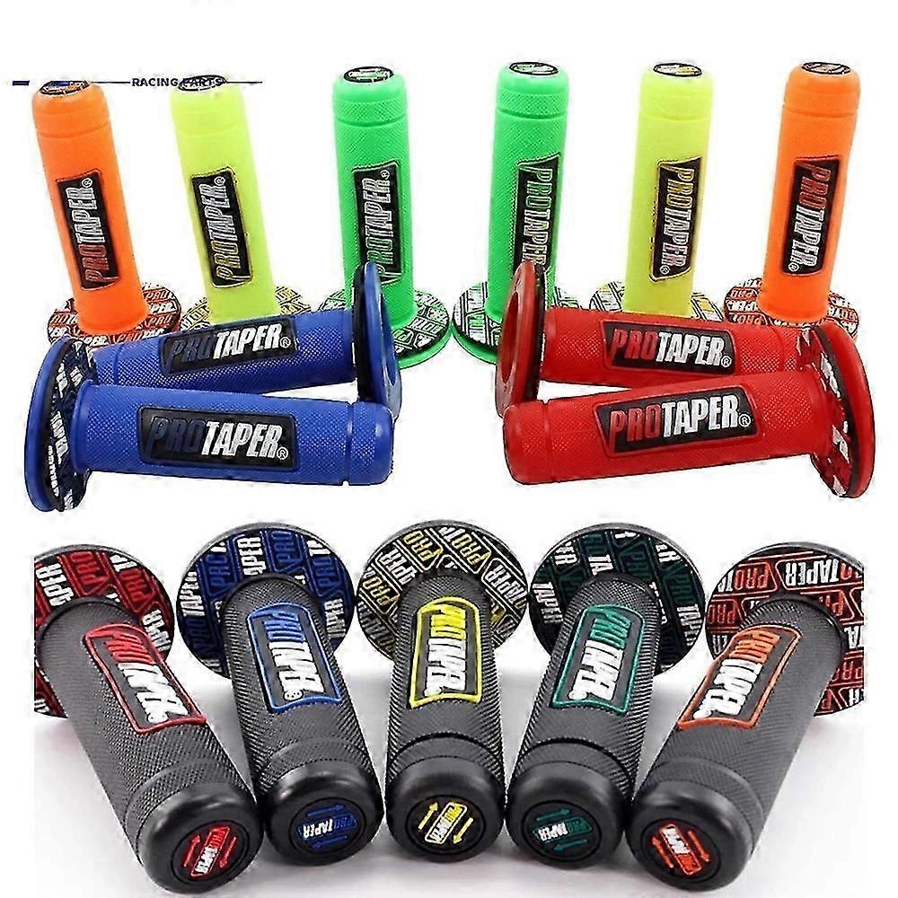 Motorcycle Handlebar Grip Protaper Brake Hands 15 Colors Handle Grip ...