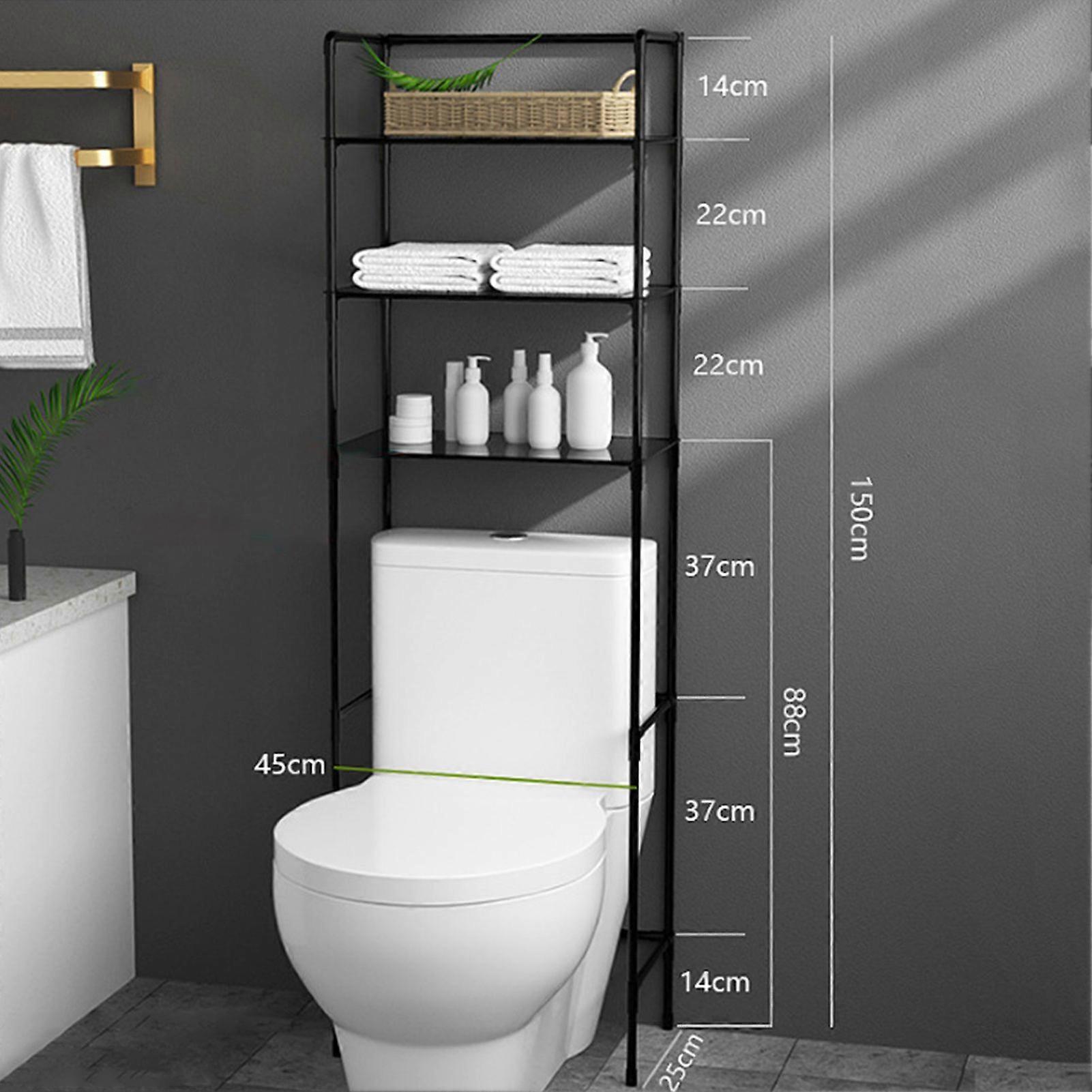 Bathroom Storage Rack Large-Capacity Strong Load-bearing Easy ...