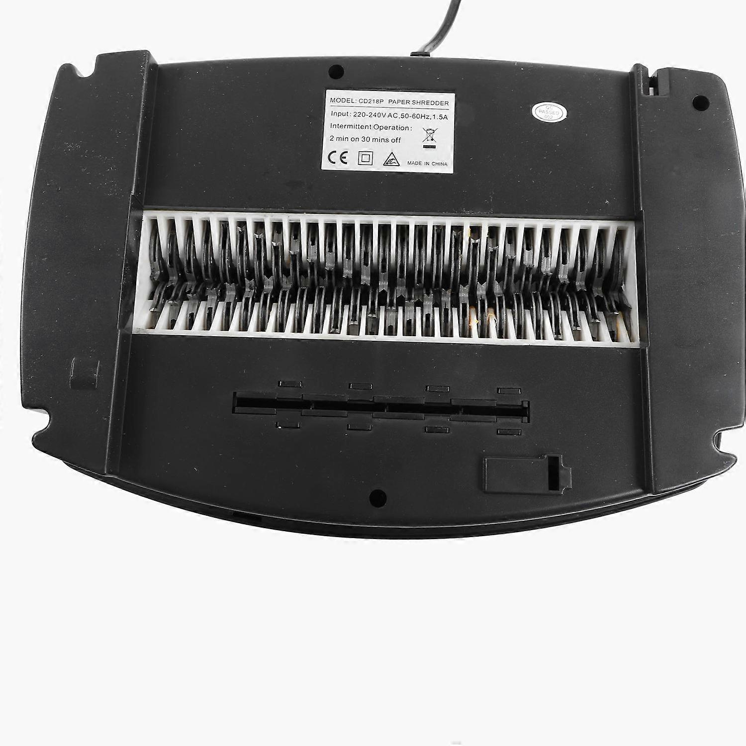 Paper Shredder with 21L Trash Can Automatic Silent 10 Sheet Cross Cut ...