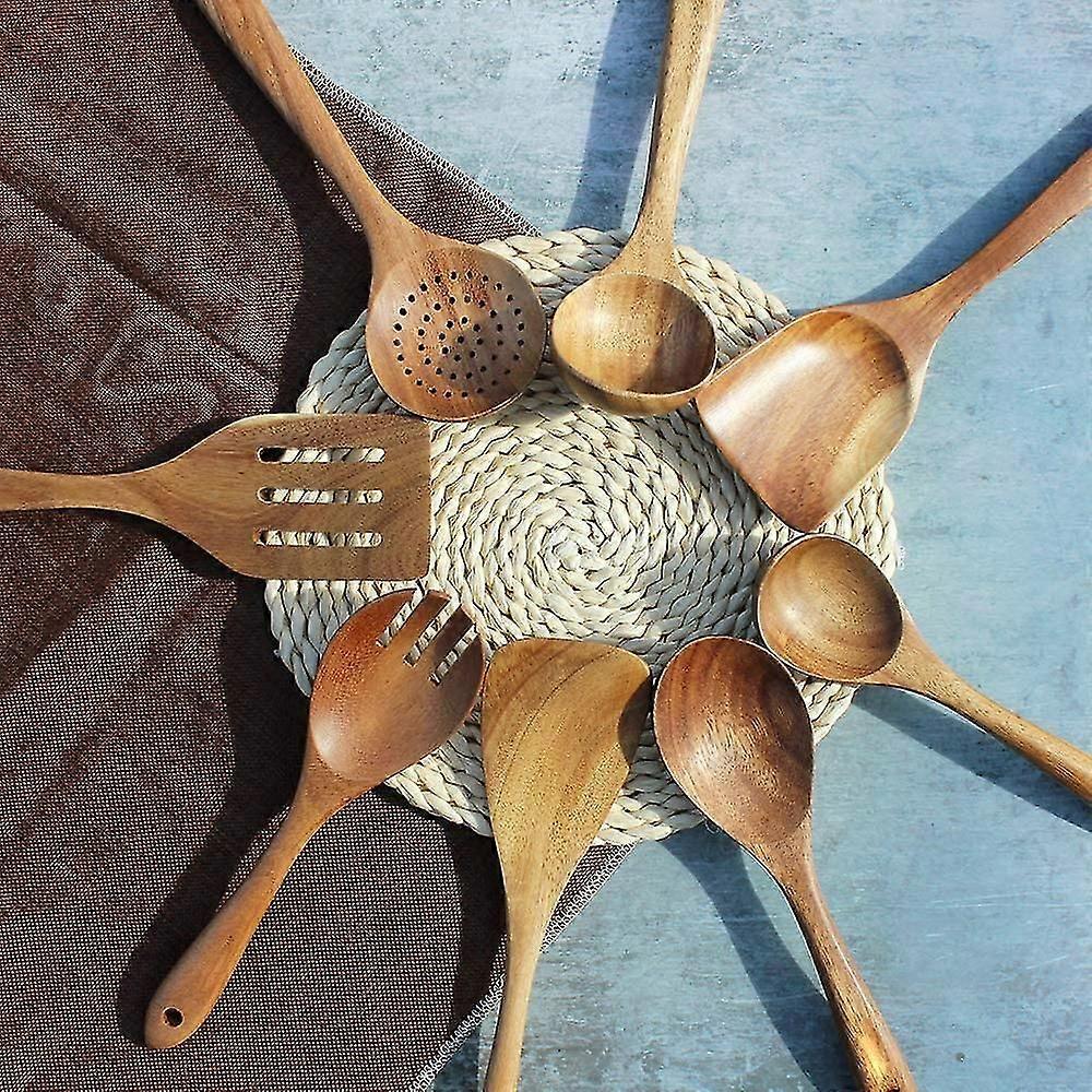 Wooden Spoons For Cooking,nonsti Kitchen Utensil Set,wooden Spoons ...
