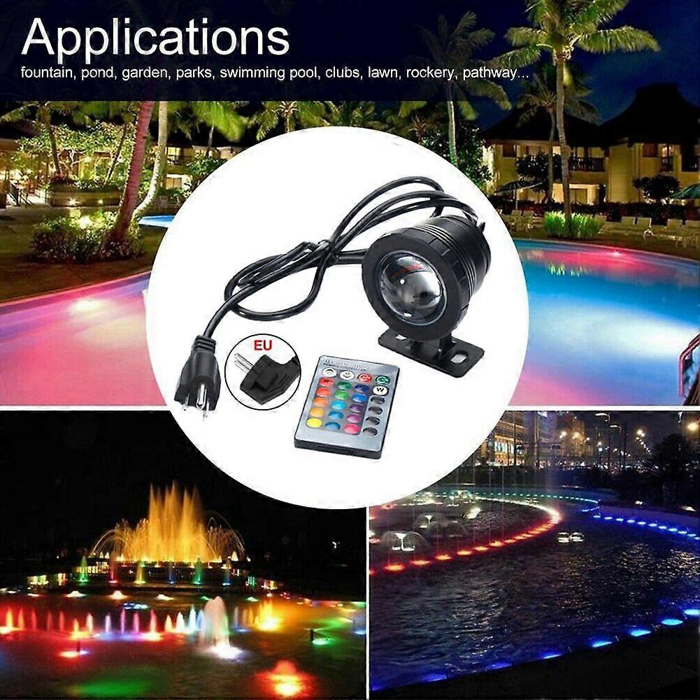 Outdoor Fountain Pool Spotlight Fountain Aquarium Swimming Pool ...