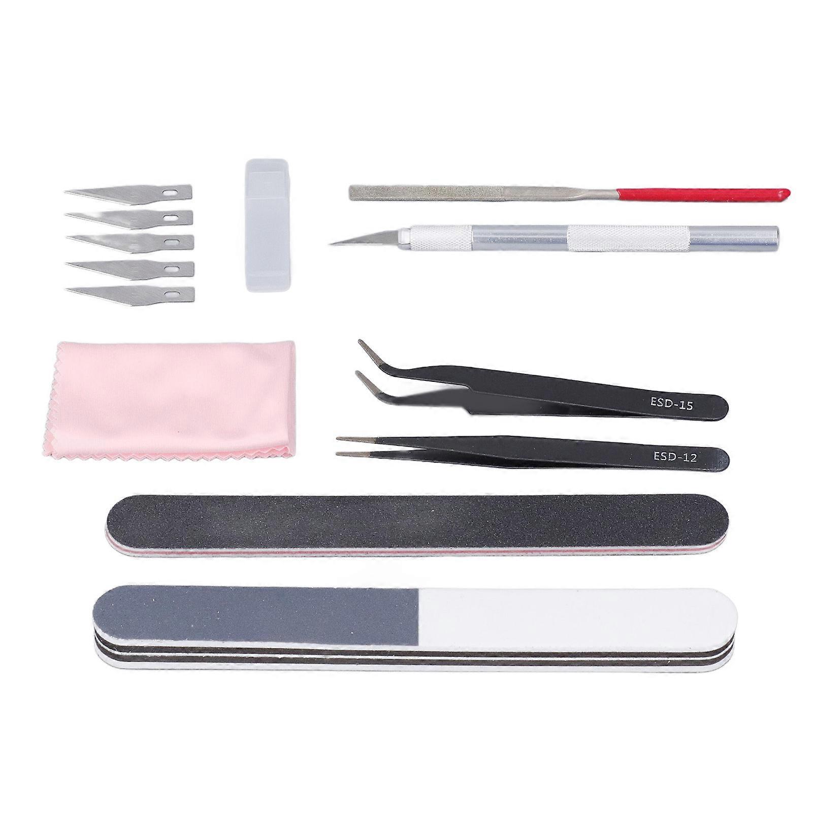 8 Pcs Model & Hobby Building Repairing and Fixing Tool Set - Stainless ...