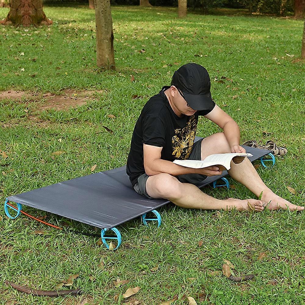 Outdoor Portable Camping Bed Aluminum Alloy Traval Cot Ultralight Tent ...