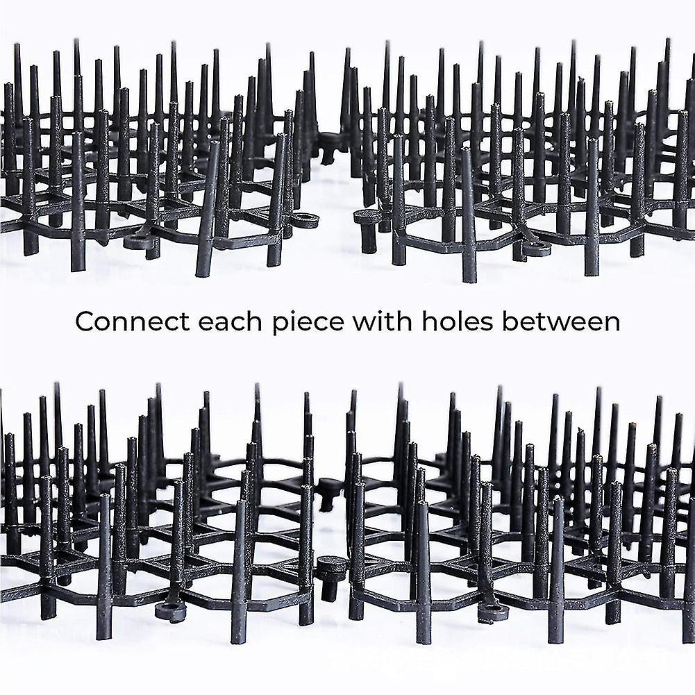 10pcs/set Anti Digging Safe Spikes Straps Isolation Square Scat Mat Cat ...