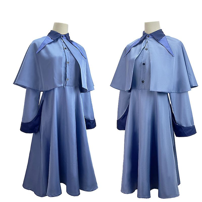 Womens Harry Potter Fleur Delacour Cosplay Costume Halloween Fancy ...