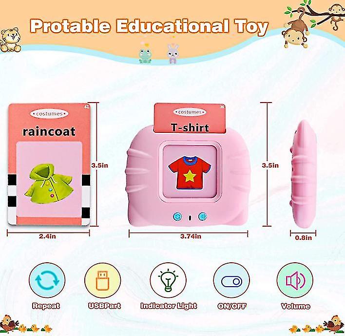 Smart English Speaking Card Reader Kids Toys Kids Educational Toys ...