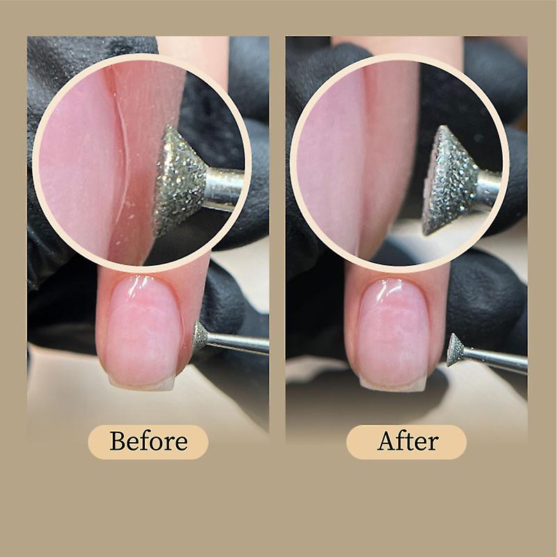 1pc Nail Drill Bit Cuticle Clean Carbide Glue Overflow Removal Rotary ...