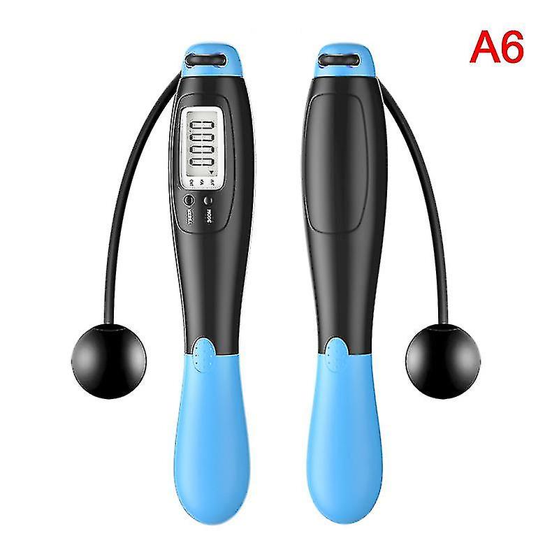 1pc Cordless Jump Ropes Digital Wireless Skip Rope Fitness Exercise ...