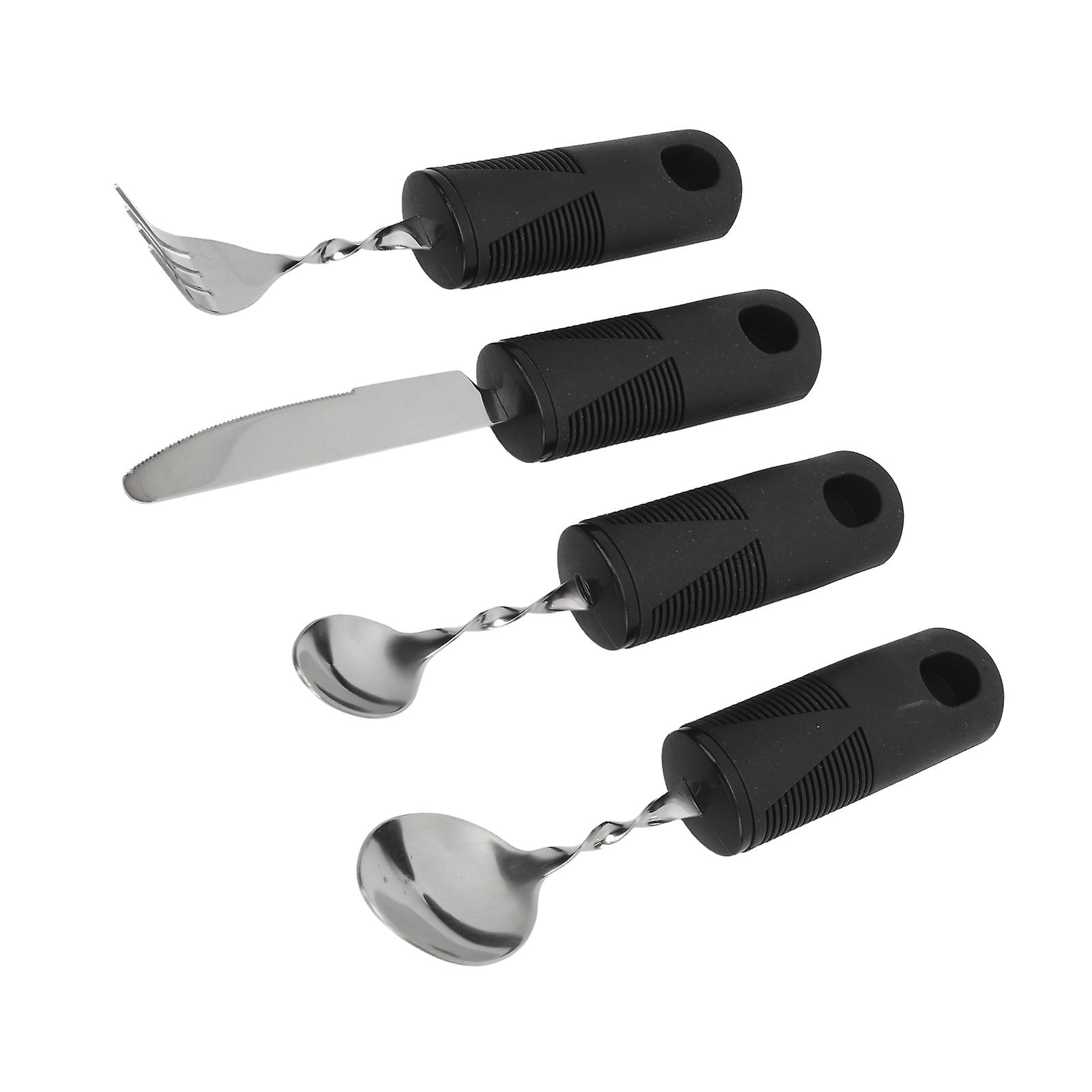 Weighted Silverware For Parkinsons Patients Arthritic Aid Hand Tremor ...