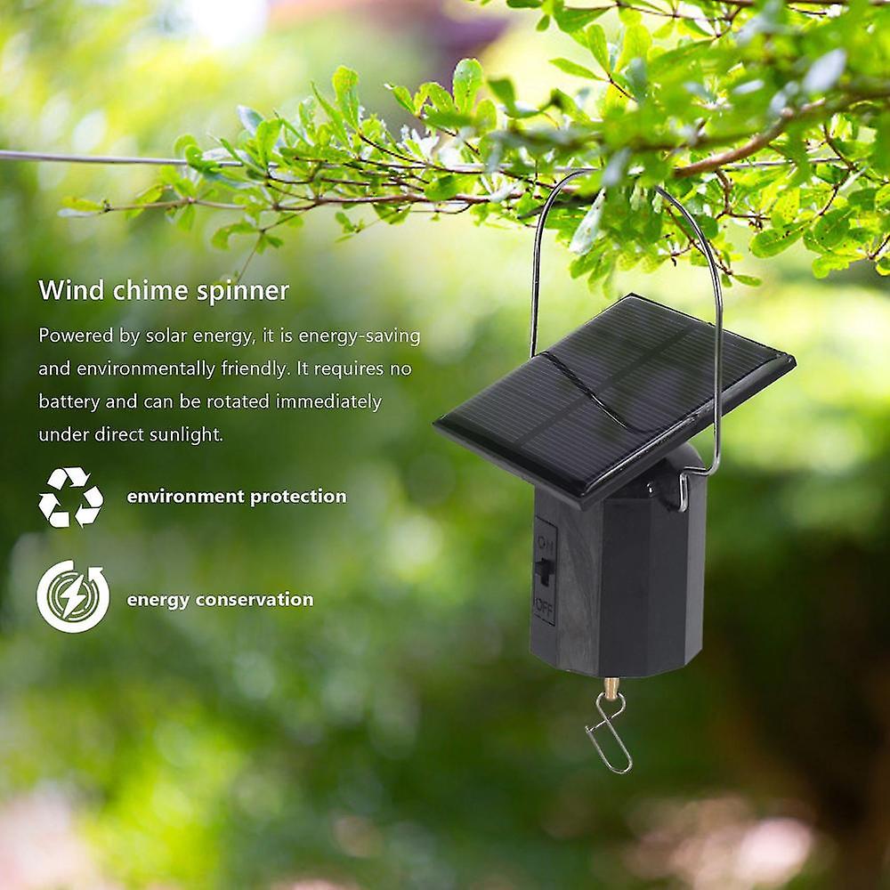 Wind Spinner Motor Solar Hanging Display Motor Rotating Solar Energy ...