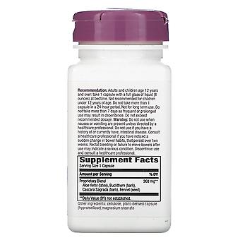 Nature's Way, AloeMaxLax with Cascara Sagrada, 360 mg, 100 Vegan ...