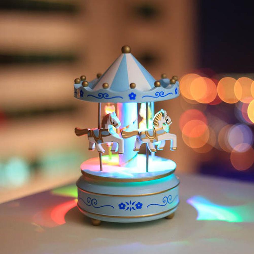 Music Box Carousel Merry Go Round Gift for Christmas Wedding or ...