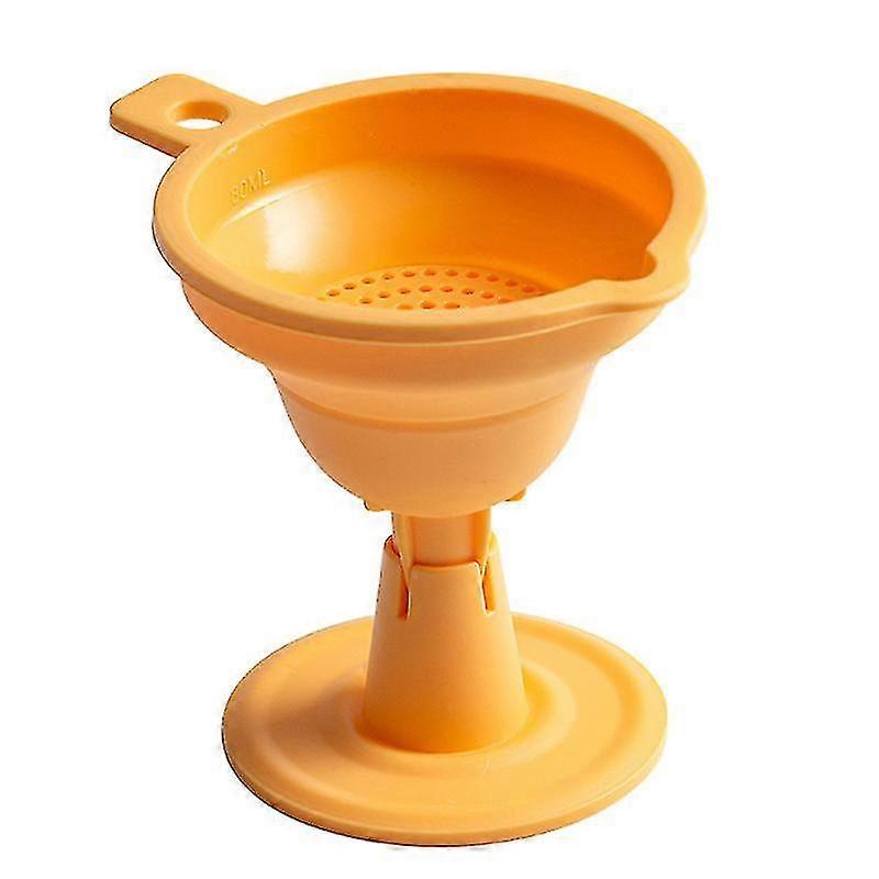 Silicone Collapsible Funnel Food Grade Mini Foldable Funnel Kitchen ...