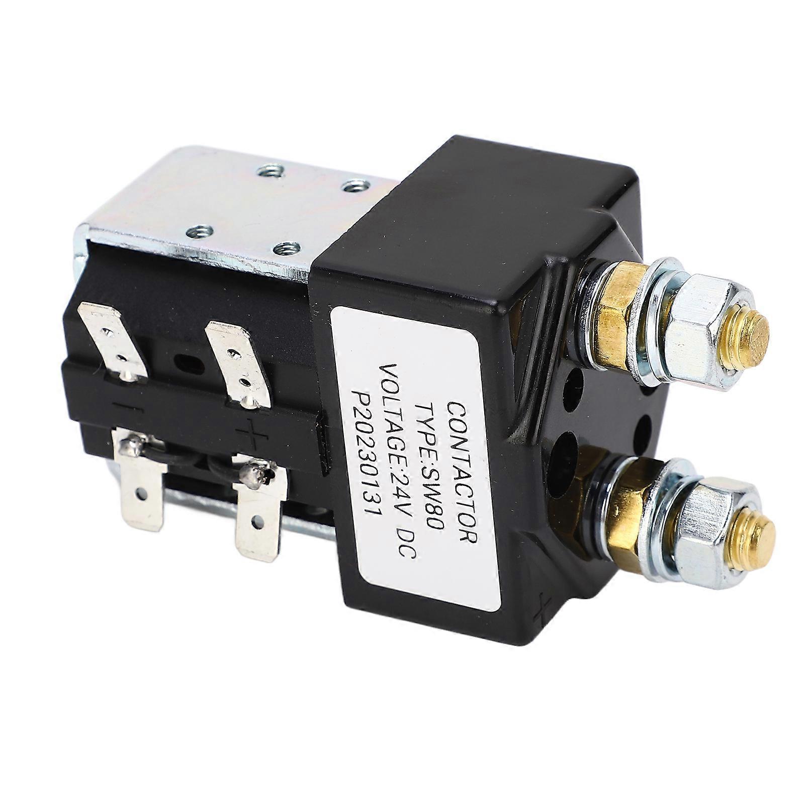 24V Contactor Relay Metal Alloy 100A High Performance Replacement for E ...