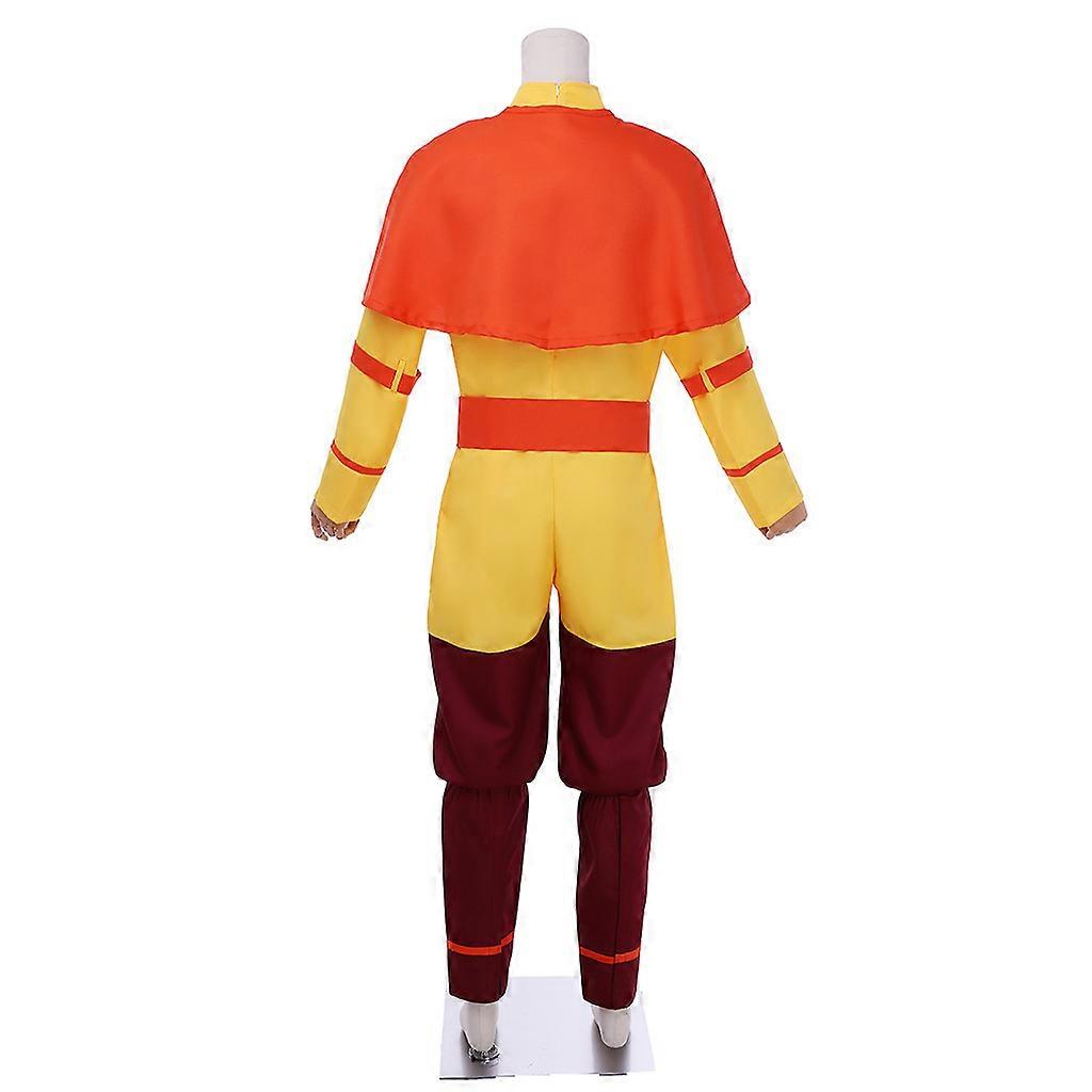 Avatar The Last Airbender Avatar Aang Cosplay Costume Outfits Airbender ...