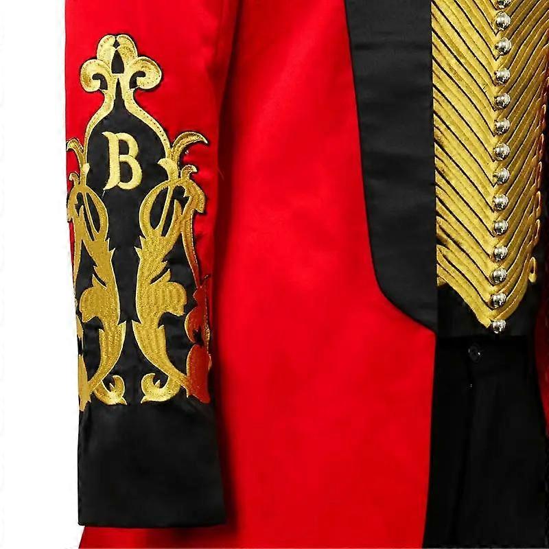 Fsw The Greatest Showman P.t. Barnum Cosplay Costume Circus Ringmaster ...