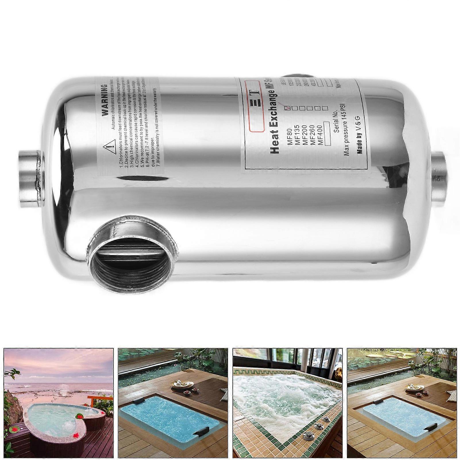 Stainless Steel Swimming Pool Heat Exchanger for Circulating Heating ...