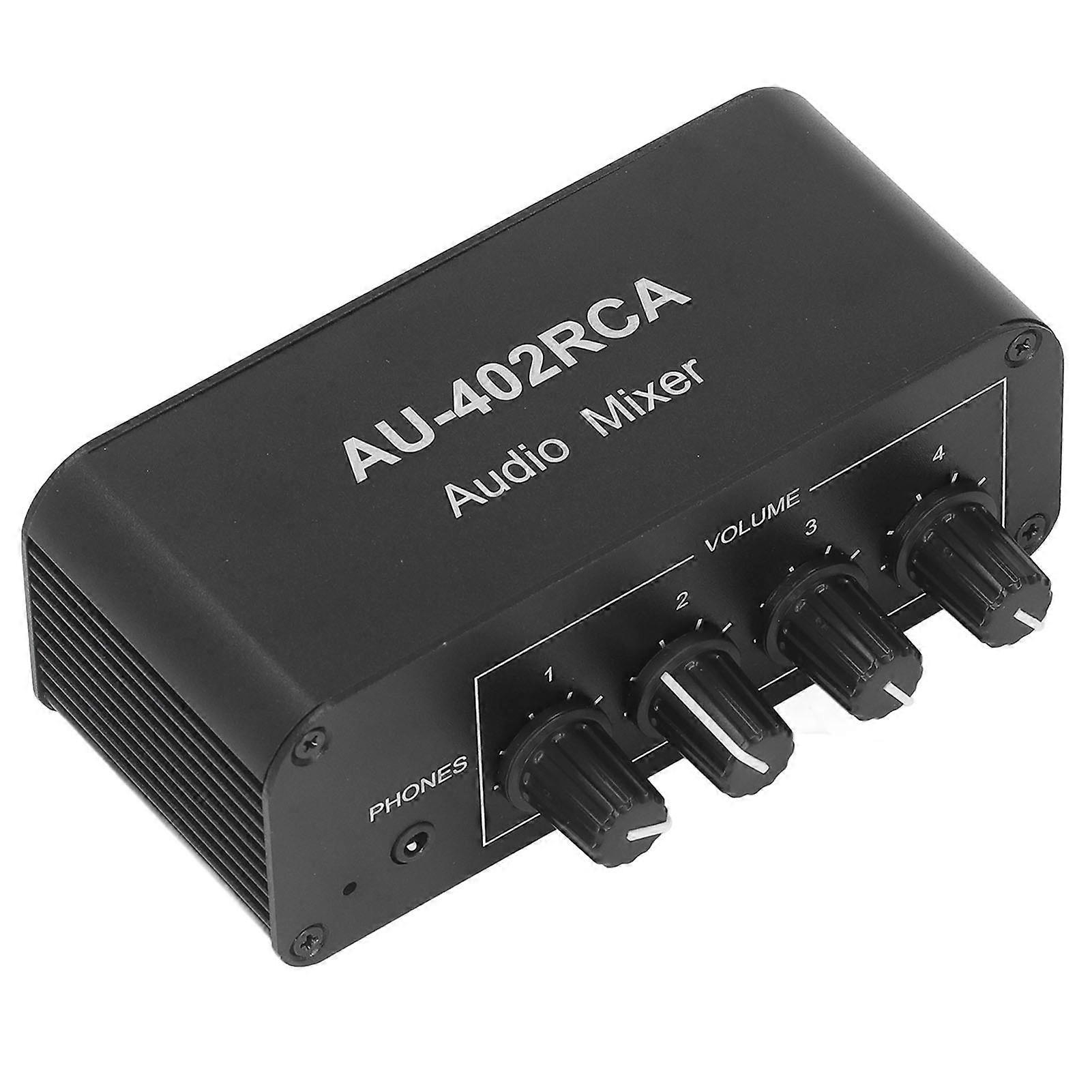 Bidirectional Audio Switcher 4 Way Stereo L R Sound Channel 4 in 2 Out ...