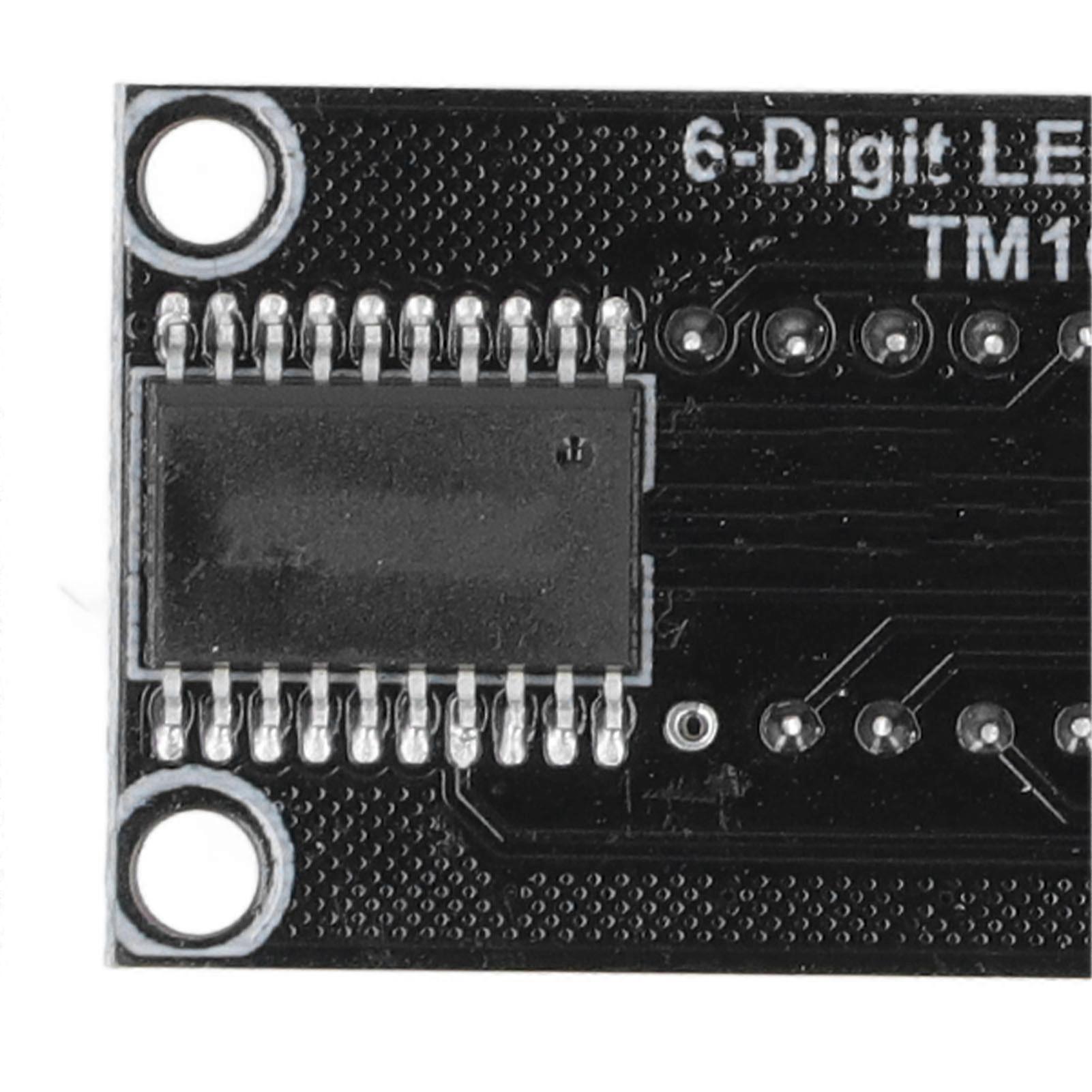 6 Digit Tube LED Segment Display TM1637 Driver Digital Optoelectronic Module Red 0.36in | Fruugo UK