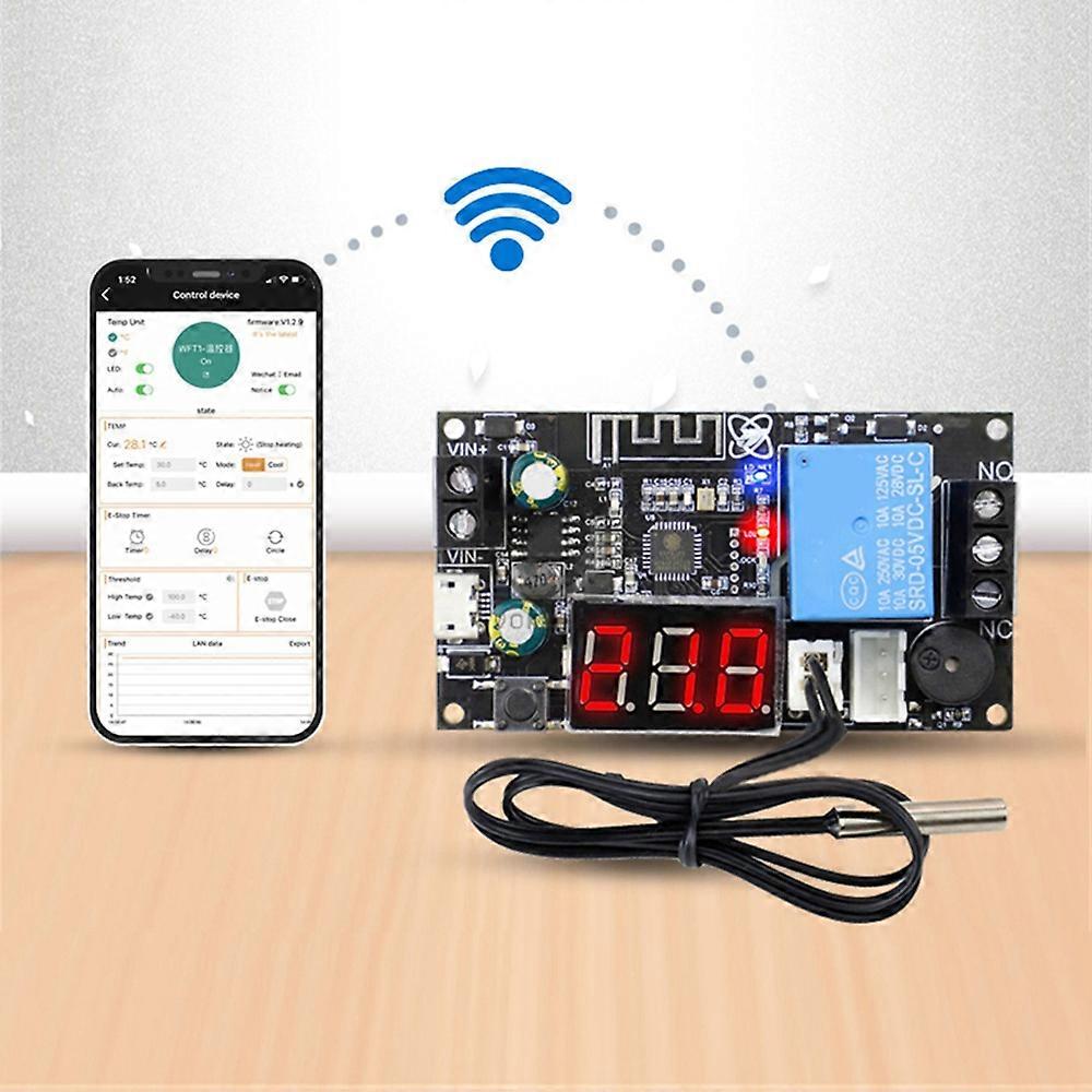 XY-WFTX Remote WIFI Thermostat Temperature Control Module NTC 10K 0.5M ...