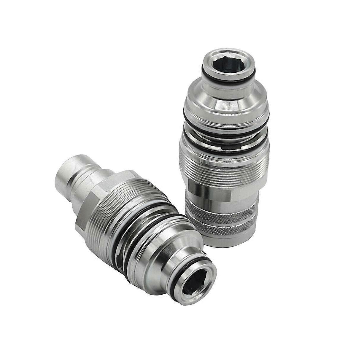 6680018 6679837 Hydraulic Flat Face Quick Coupler for Bobcat Skid Steer ...