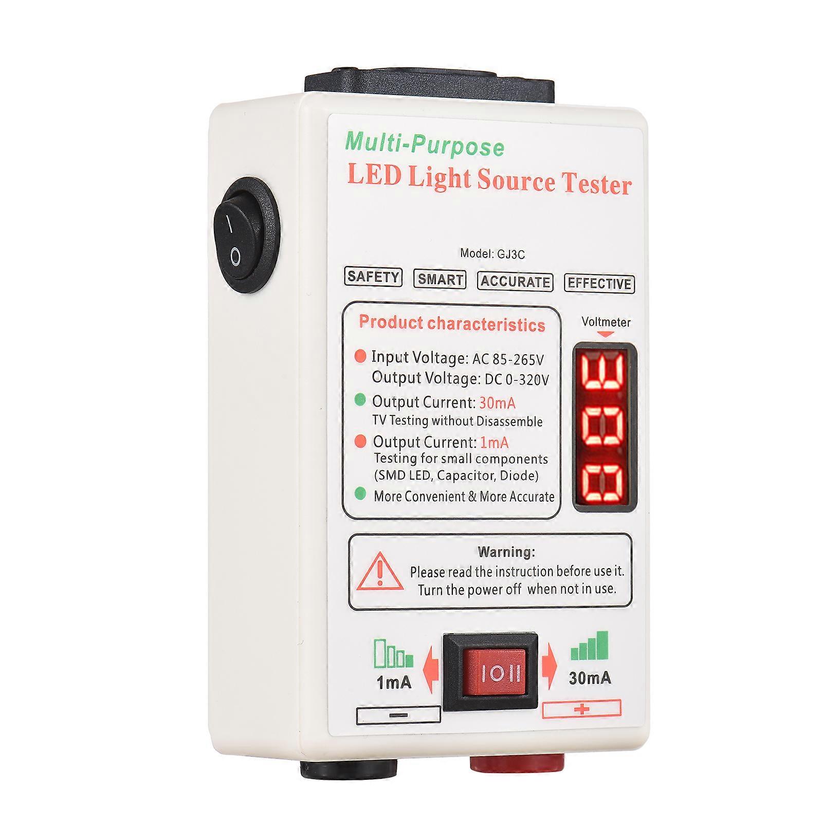 Voltage Test 1mA/30mA Convertible LED Backlight Tester Screen LED LCD ...