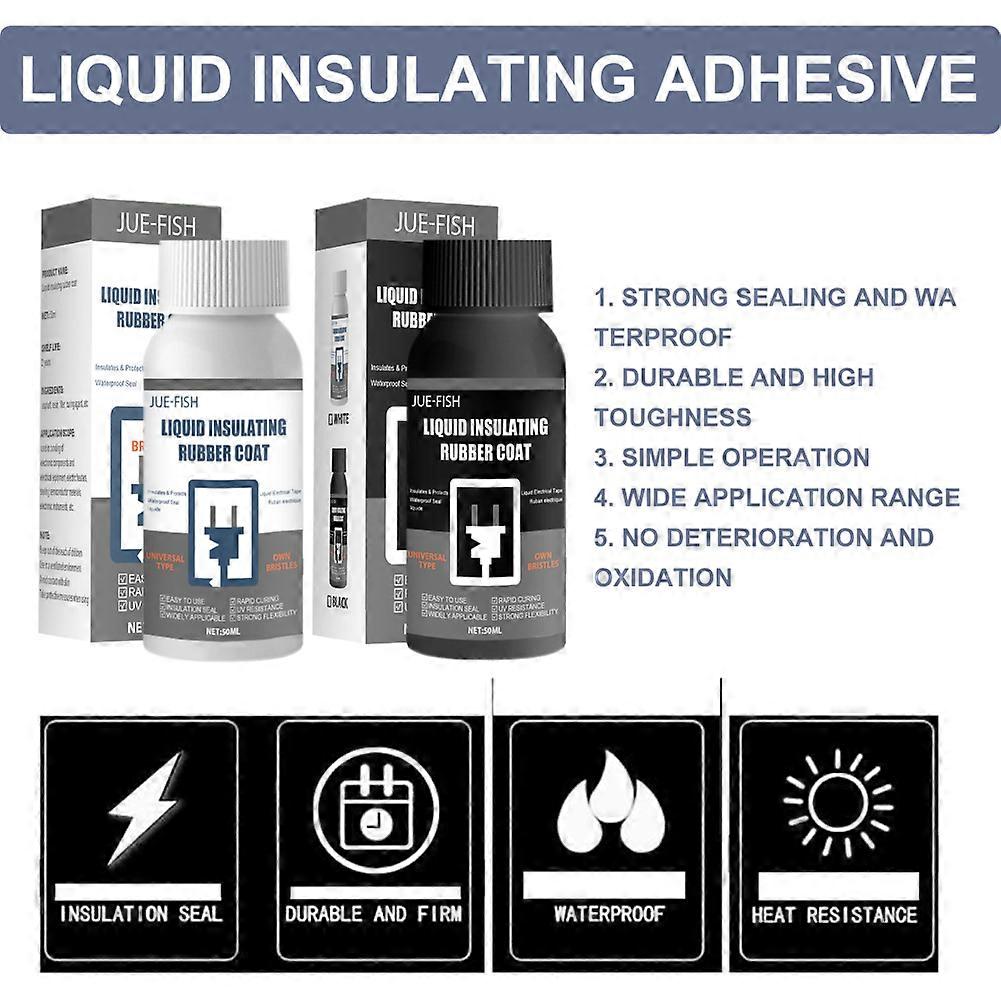 Liquid Insulating Tape Repair Rubber Electrical Wire Cable Coat Fixing ...