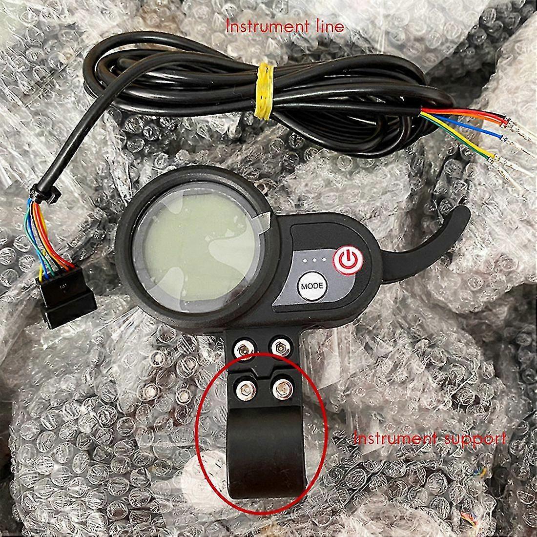 Electric Scooter Lcd Screen With Accelerator Use For 10inch Electric ...