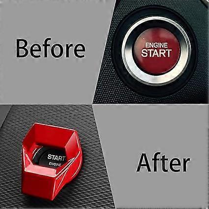 Engine Stop Button Cover, Car Engine Start Stop Switch Button, Car ...